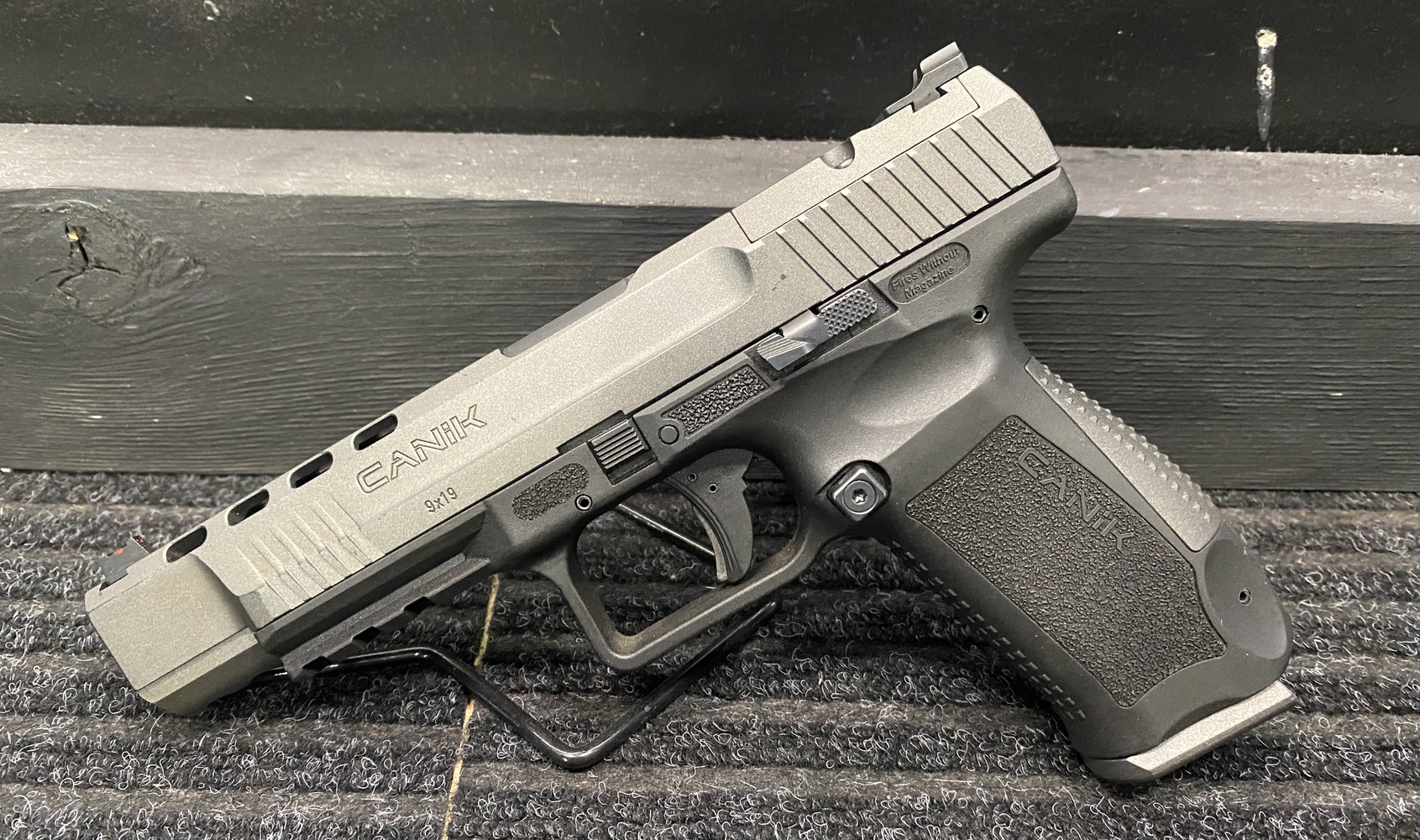Canik TP9SFX - 9mm - Semi-Auto - Tungsten Grey Cerakote - Optic Ready ...